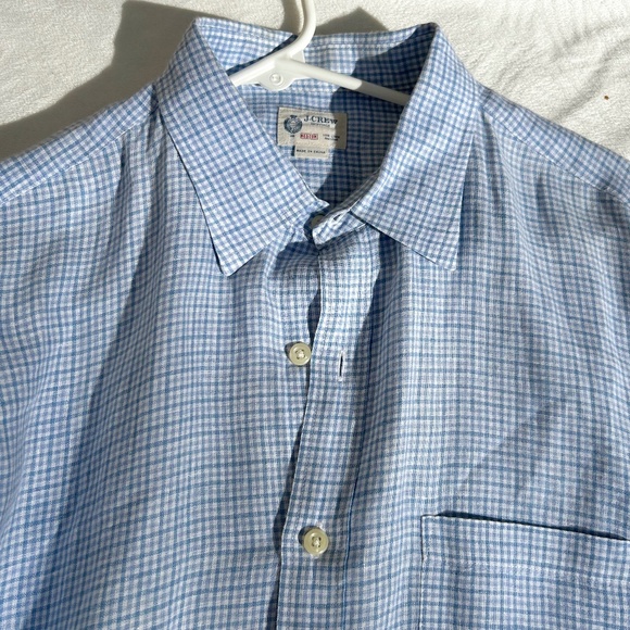 J. Crew | Shirts | J Crew Linen Shirt Mens M | Poshmark